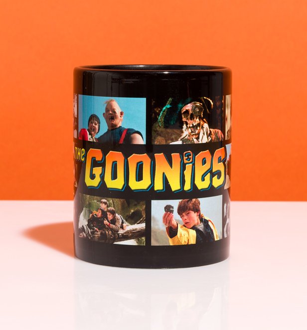 The Goonies Movie Screenshot Black Mug