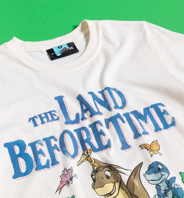 The Land Before Time Scene Ecru T-Shirt