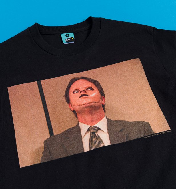 The Office Dwight Schrute Mask Black T-Shirt