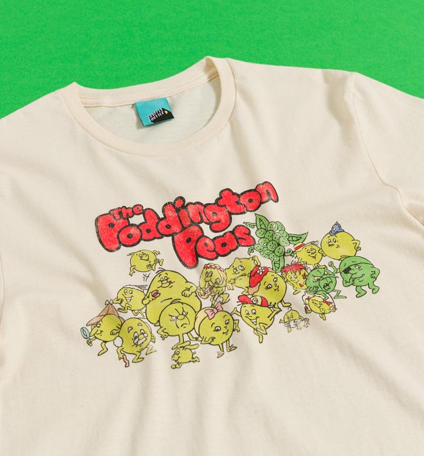 The Poddington Peas Natural T-Shirt
