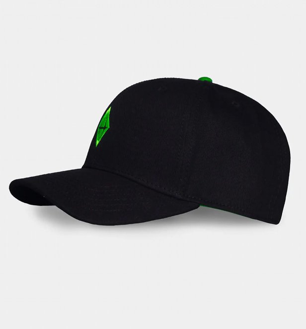 The Sims Plumbob Black Adjustable Baseball Cap