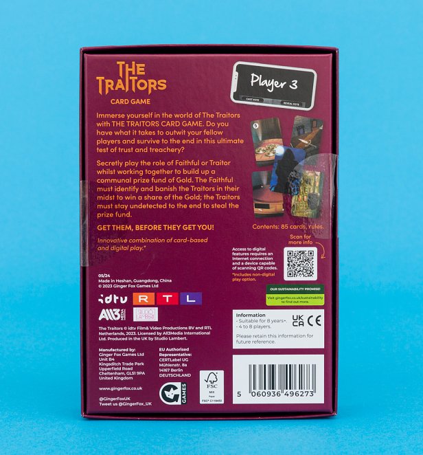 The Traitors Card Game