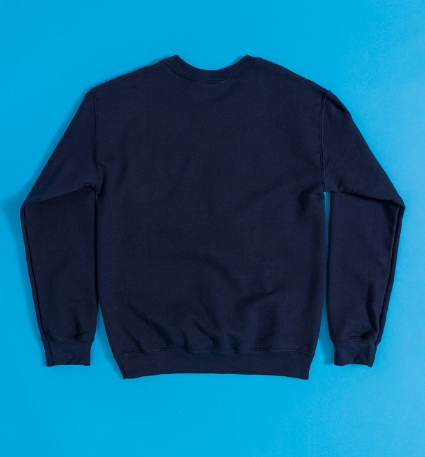 Transformers Embroidered Autobots And Decepticons Navy Sweater