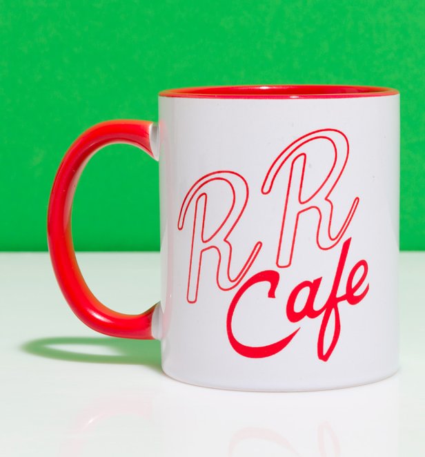 Twin Peaks RR Cafe Red Handle Mug