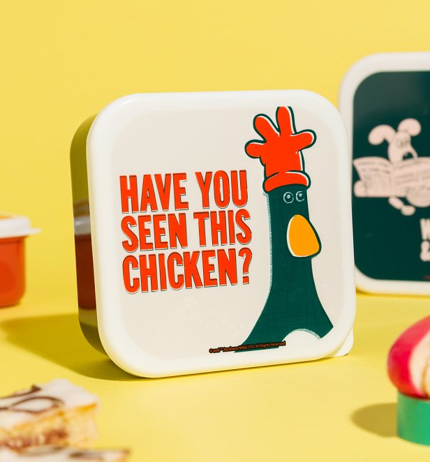 Wallace & Gromit Set Of Three Snack Boxes