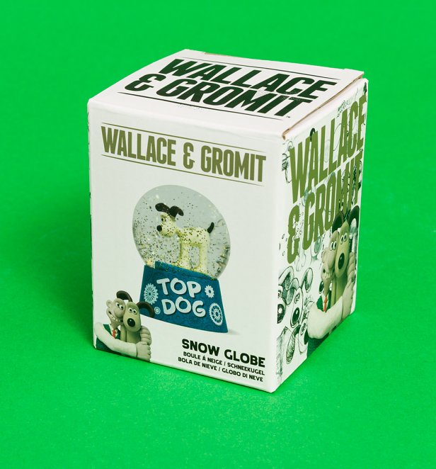 Wallace & Gromit Top Dog Snow Globe