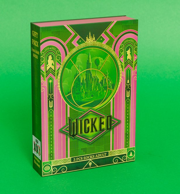 Wicked Set Of 3 Socks