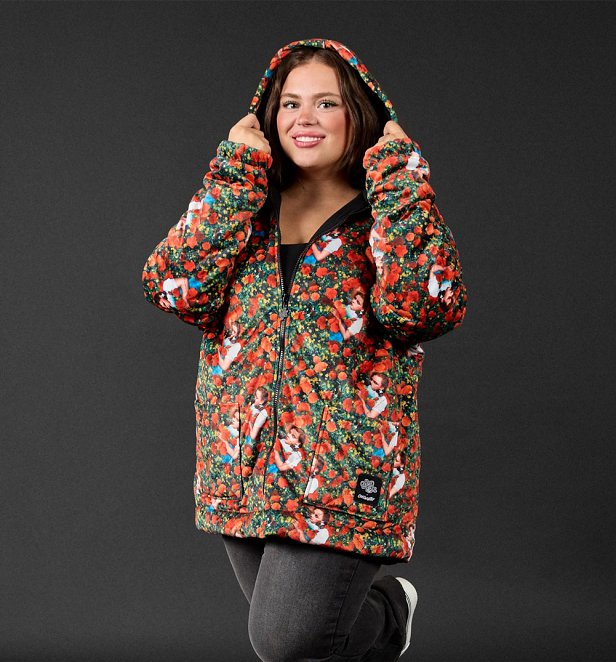 Wizard Of Oz Poppy Field Quilted Jacket from Cakeworthy