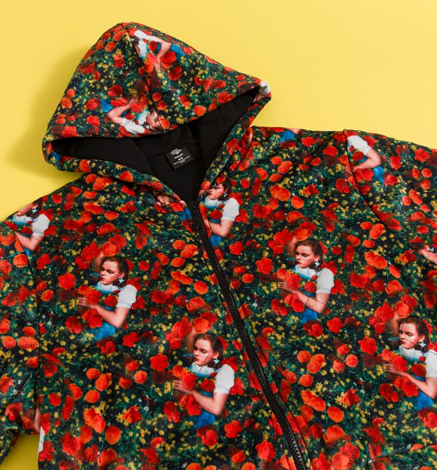 Wizard Of Oz Poppy Field Quilted Jacket from Cakeworthy