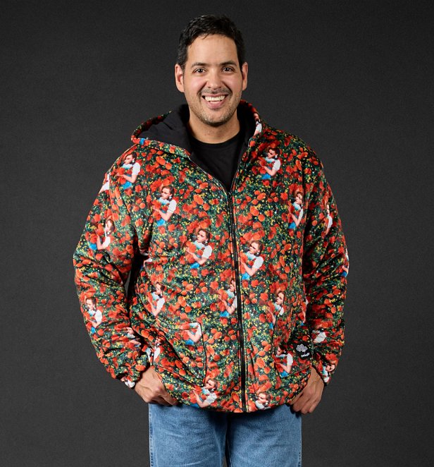 Wizard Of Oz Poppy Field Quilted Jacket from Cakeworthy