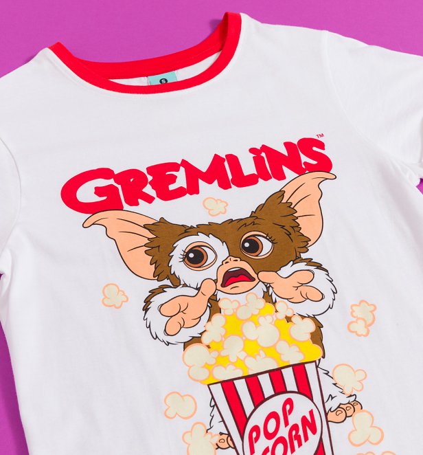 Women's Gremlins Gizmo Movie Night Pyjamas with Scrunchie